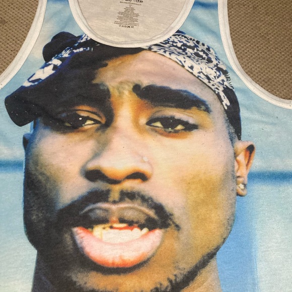 Tops | Tupac Shakur 2pac Medium Tank Top | Poshmark